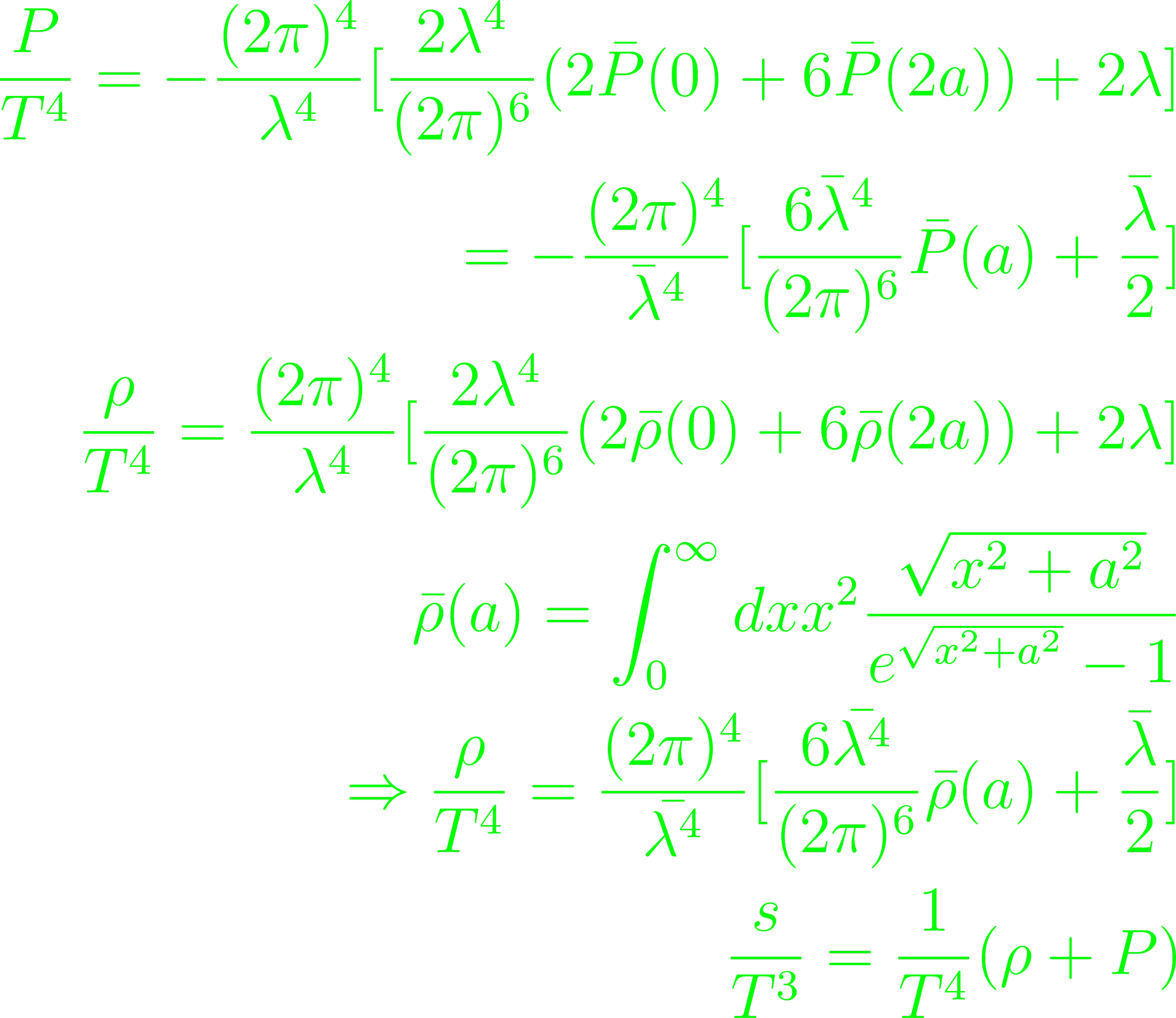 YM-Thermodynamics 2024, 41: Pressure, Energy, Density and Entropy ...