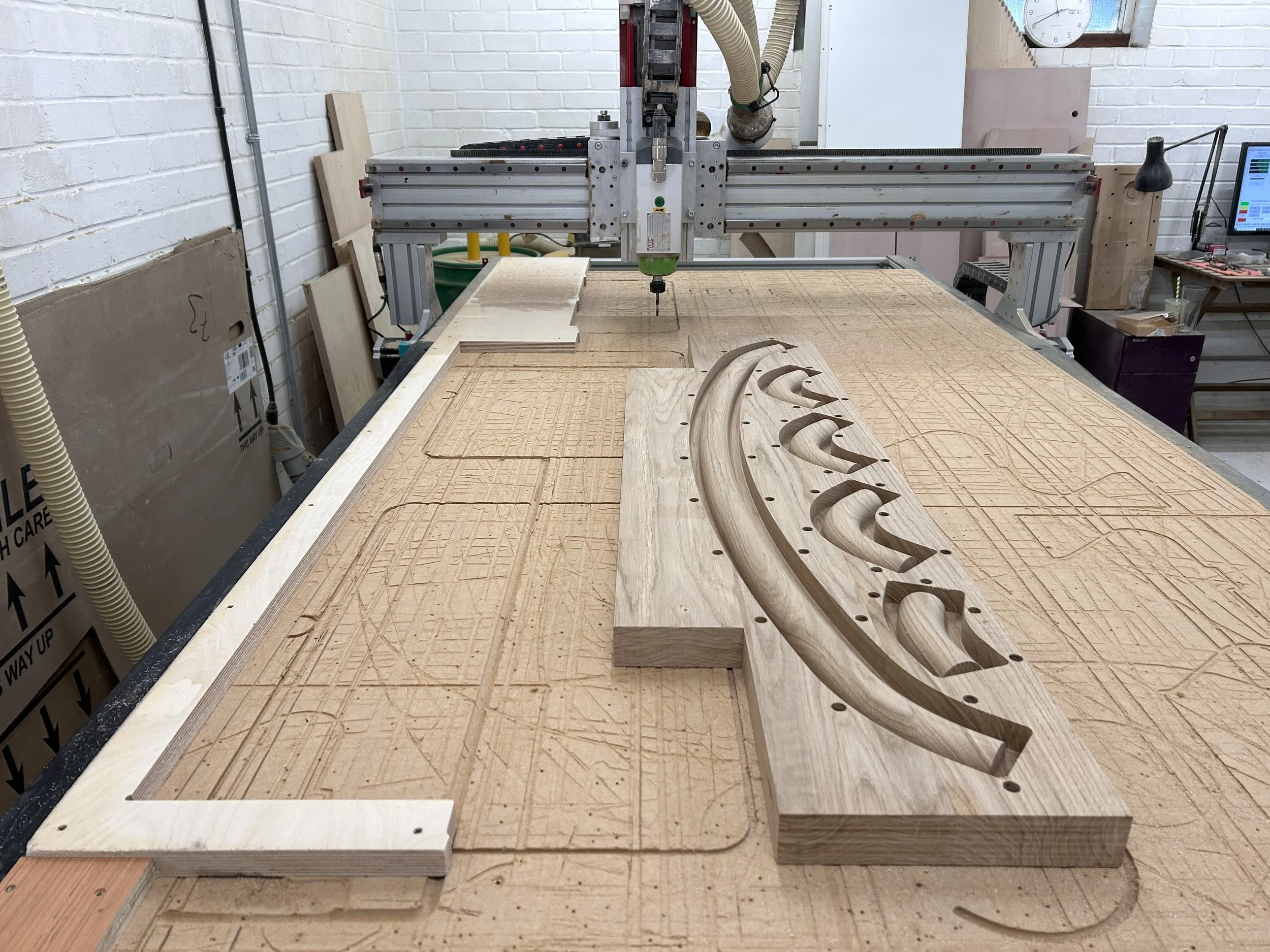 Custom Handrail — Oban CNC
