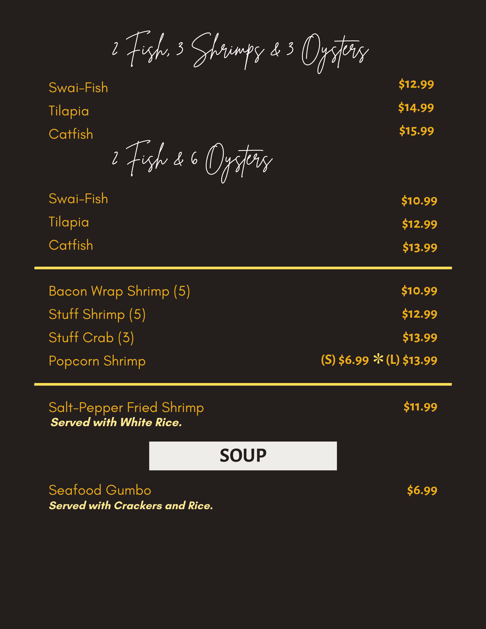 Swamp City Seafood & Wings