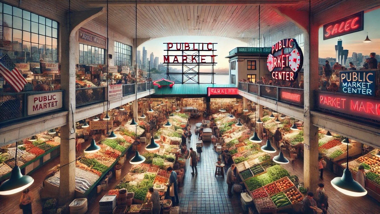 What Is the Name of the Famous Market in Seattle? — Seattle Green Maids