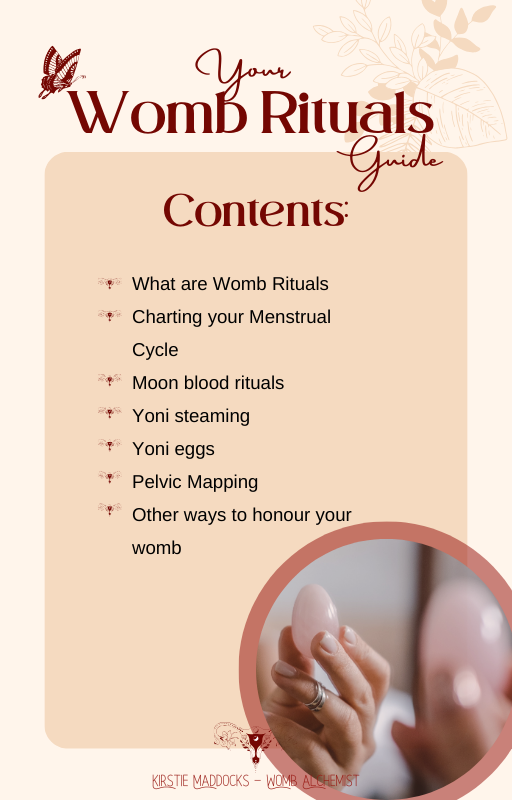 Womb Rituals Guide — Kirstie Maddocks - Shamanic Womb Healer ...