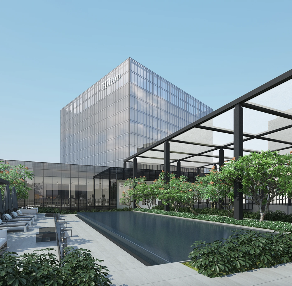 Hilton Hotel and Hilton Garden Inn Embassy Manyata Business Park — AFW