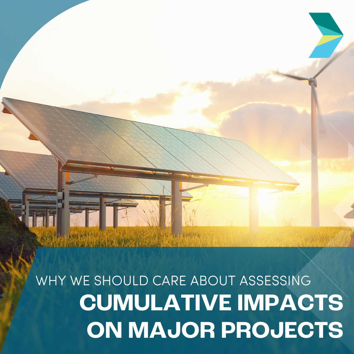 Why we should care about assessing cumulative impacts on major projects ...