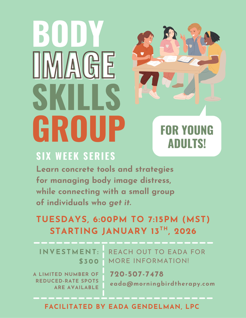 Body Image Skills Group for Young Adults Launching in January — Morning ...
