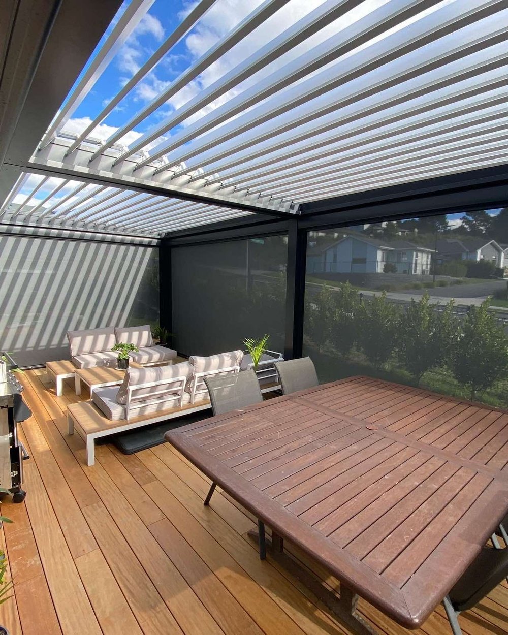 Louvres Christchurch, Outdoor Louvred Roof System Pergola — ShadeTech