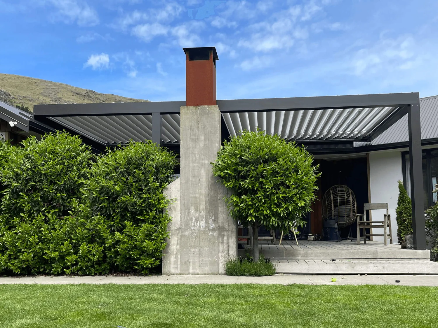 Louvres Christchurch, Outdoor Louvred Roof System Pergola — ShadeTech