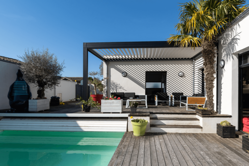 Louvres Christchurch, Outdoor Louvred Roof System Pergola — ShadeTech
