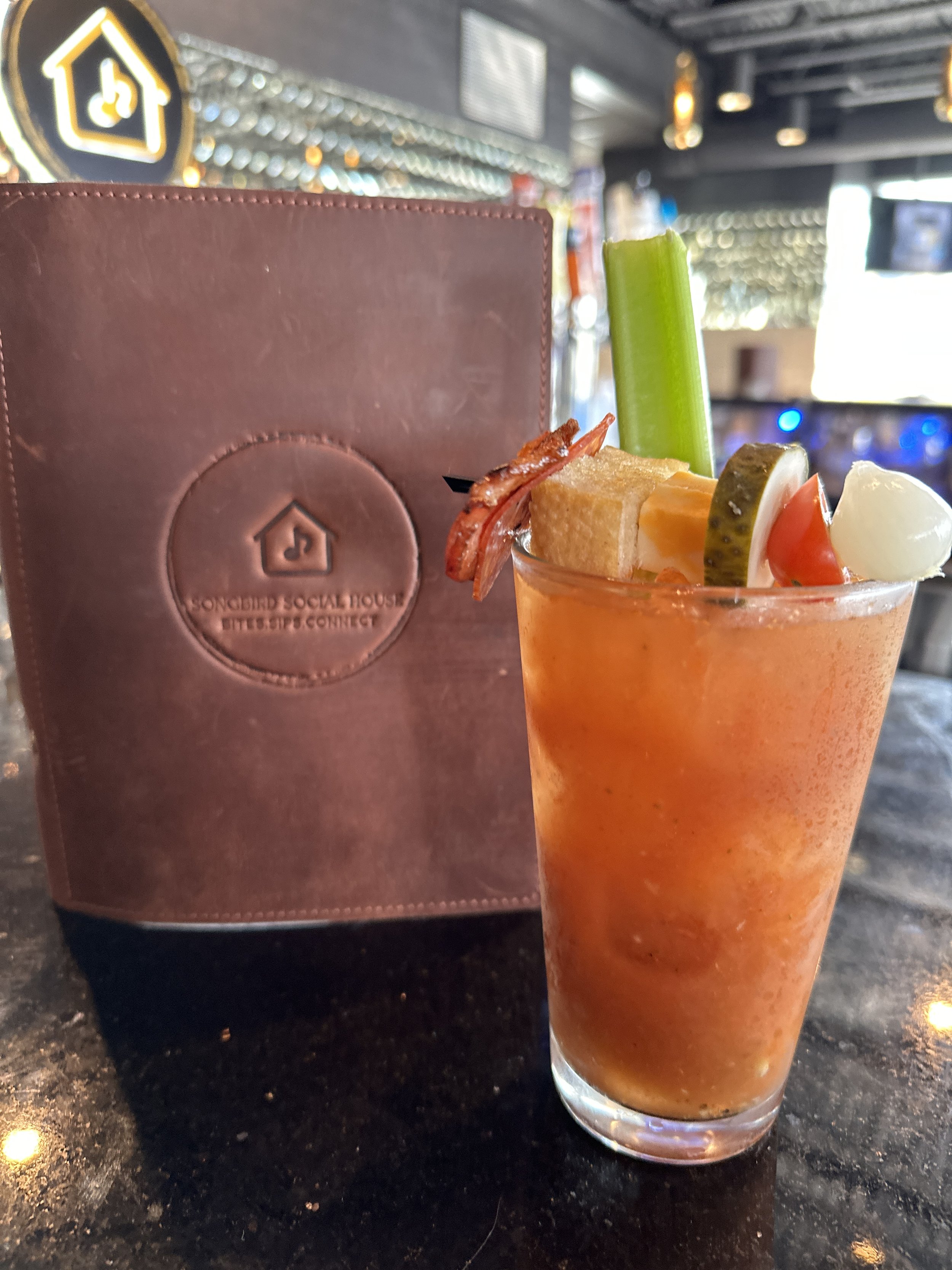 Sips Menu — songbird Social House