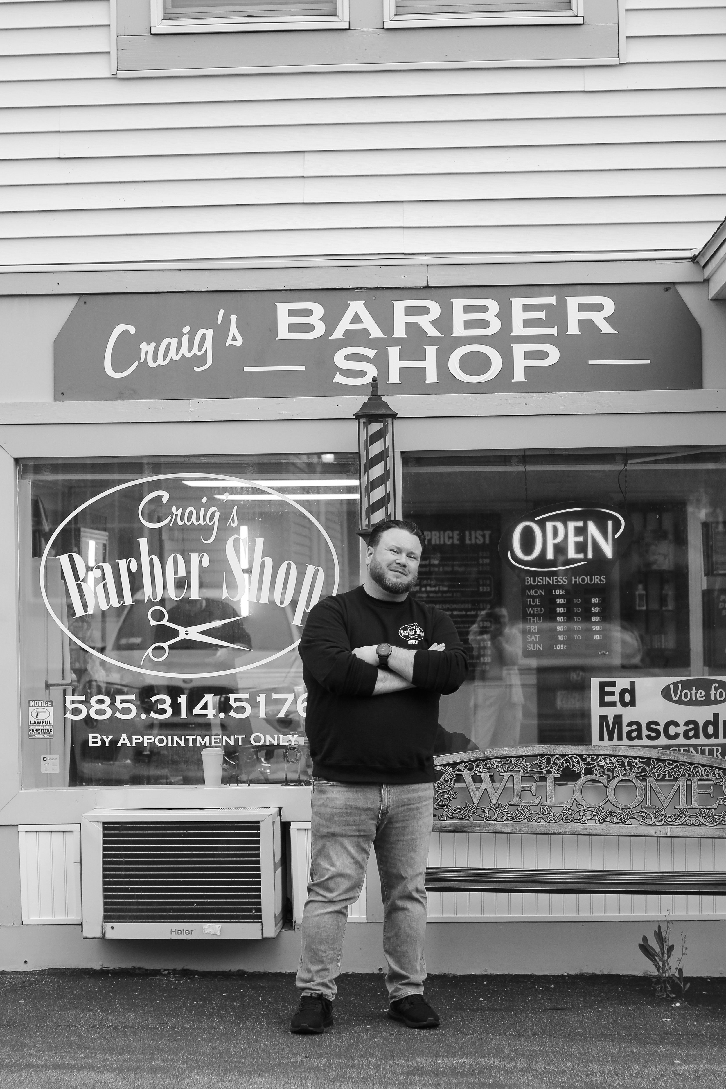 Grooming & Haircuts for Men | Craig's Barber Shop Hilton, NY