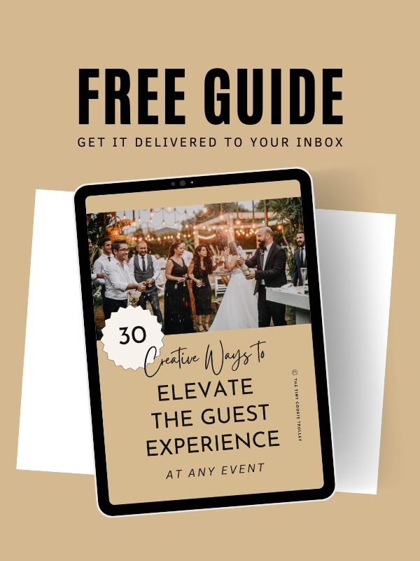 Five Fun Wedding Cake Alternatives — The Tiny Cookie Trolley