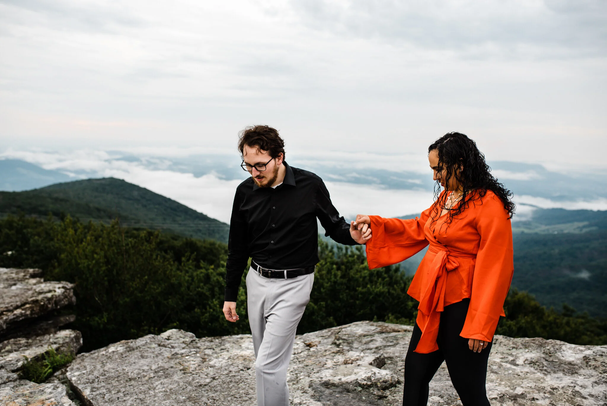 A Mountaintop Engagement - Stephanie & Brandon