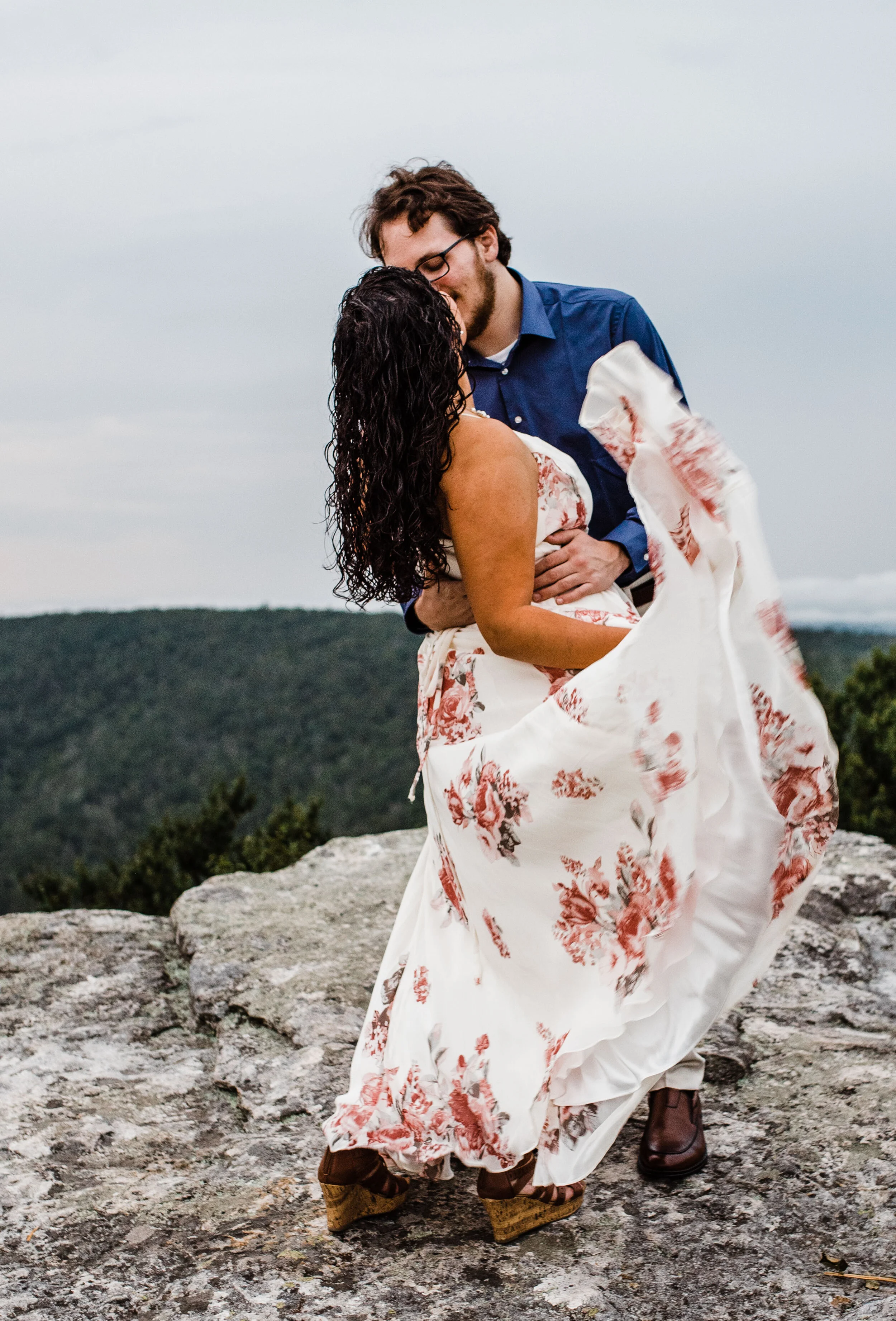 A Mountaintop Engagement - Stephanie & Brandon