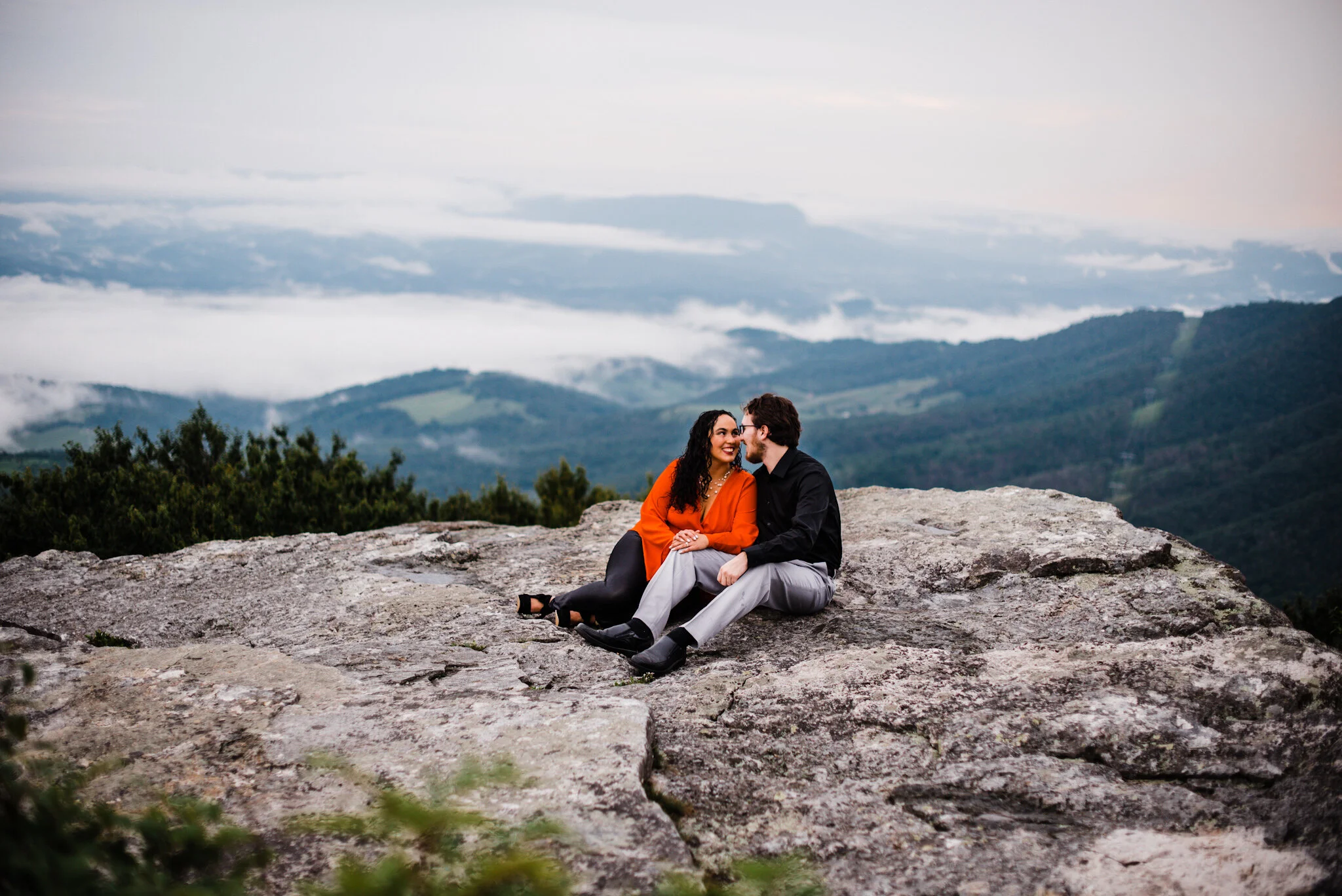 A Mountaintop Engagement - Stephanie & Brandon
