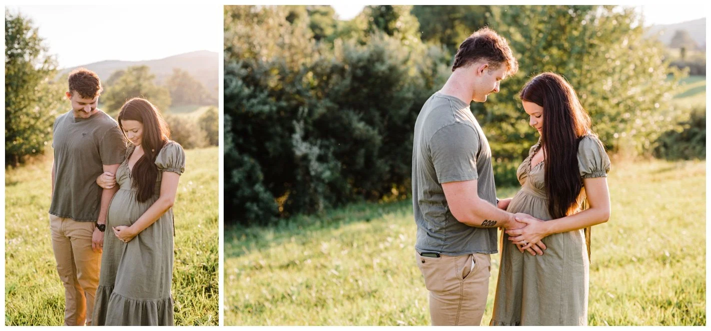 A Blacksburg Virginia Maternity Session - Michaela & Tucker