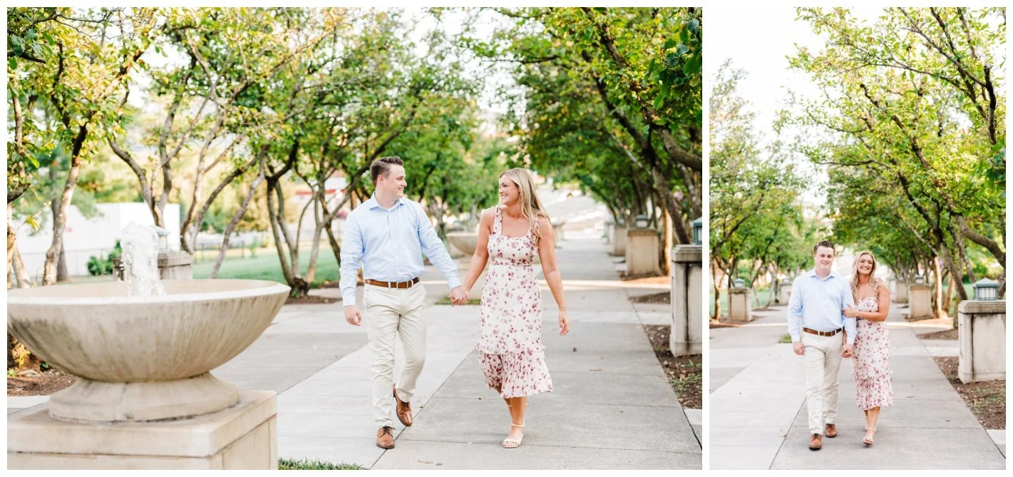 A Downtown Roanoke Engagement Session - Kaitlyn & Grayson