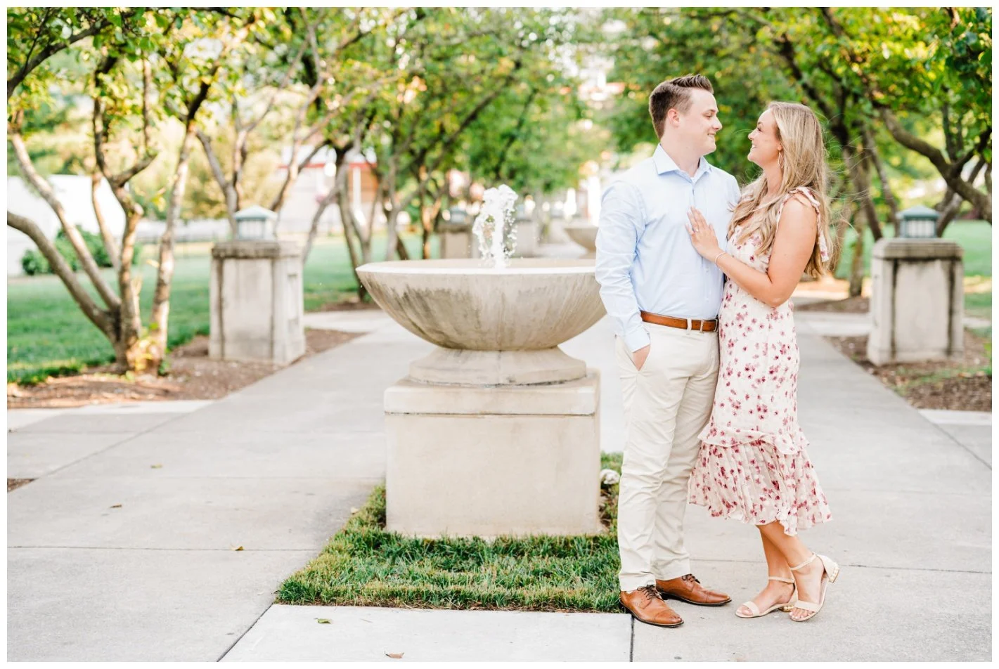 A Downtown Roanoke Engagement Session - Kaitlyn & Grayson