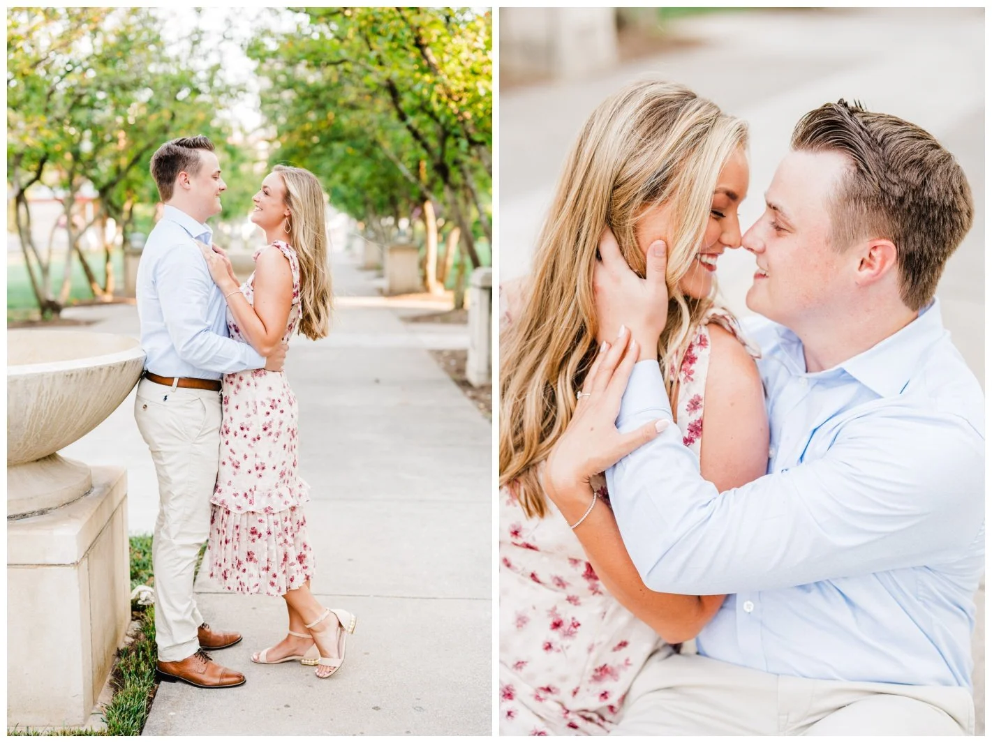 A Downtown Roanoke Engagement Session - Kaitlyn & Grayson