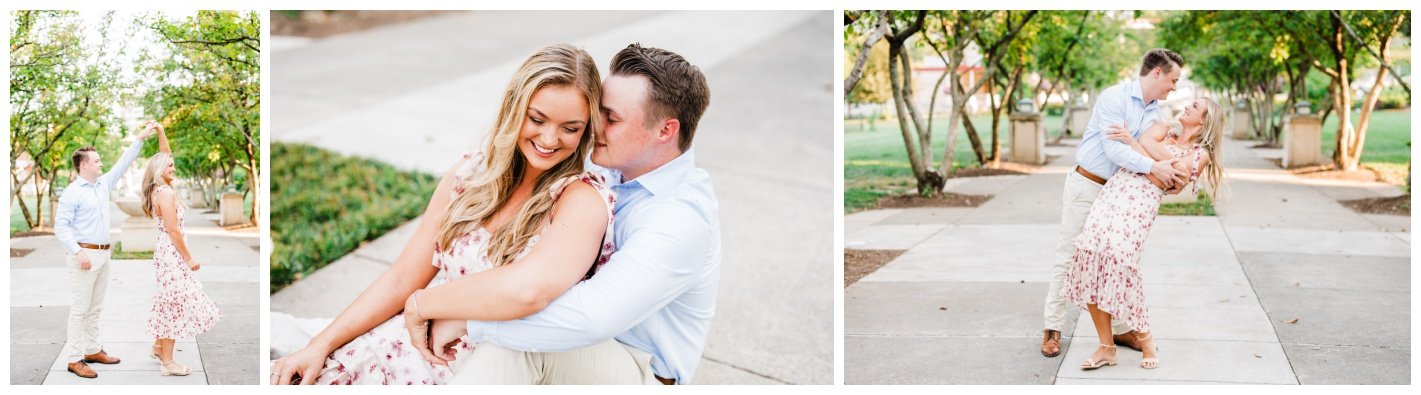 A Downtown Roanoke Engagement Session - Kaitlyn & Grayson