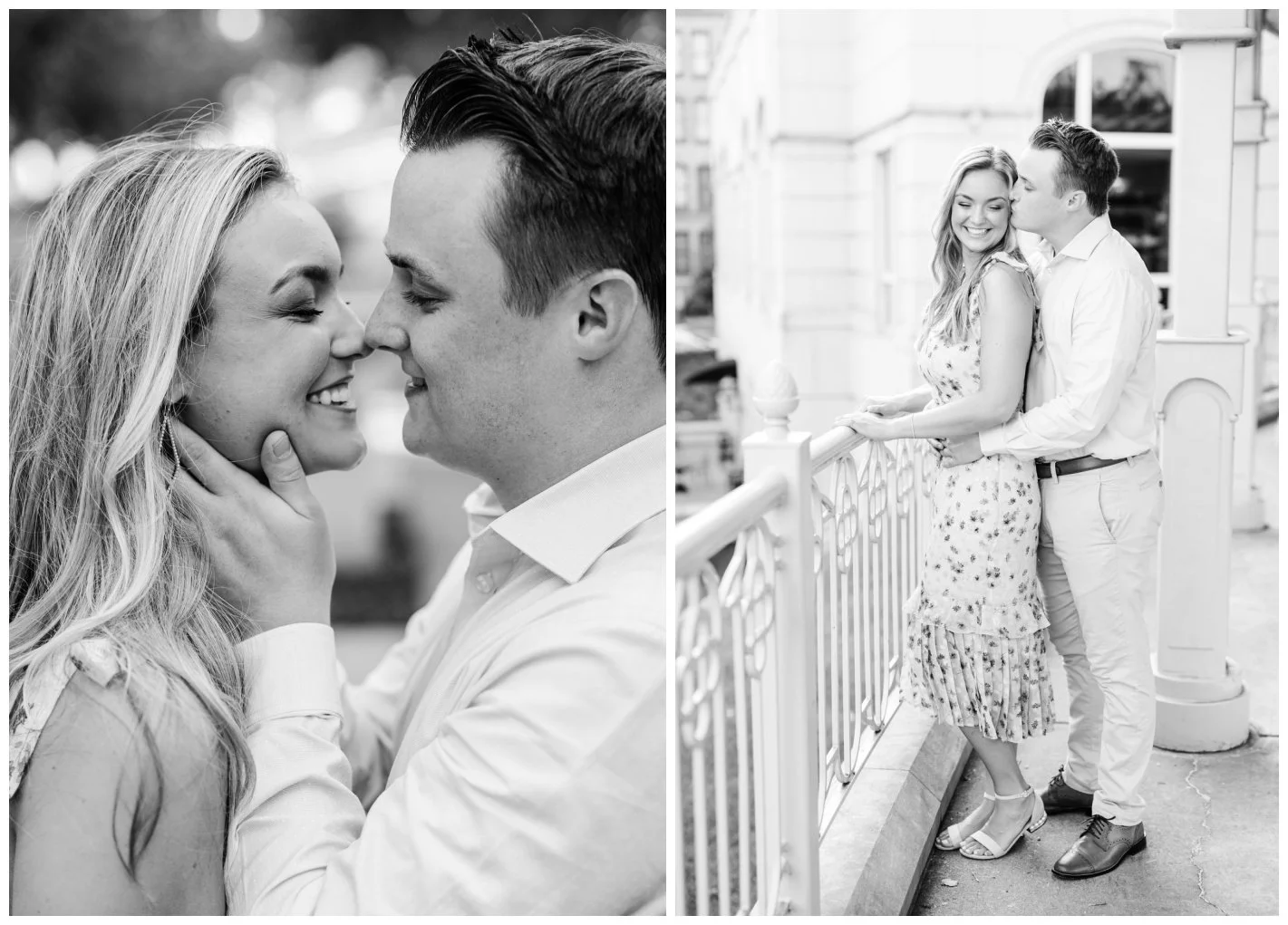 A Downtown Roanoke Engagement Session - Kaitlyn & Grayson