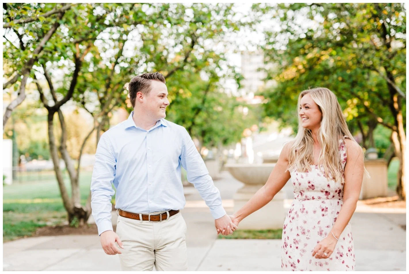 A Downtown Roanoke Engagement Session - Kaitlyn & Grayson