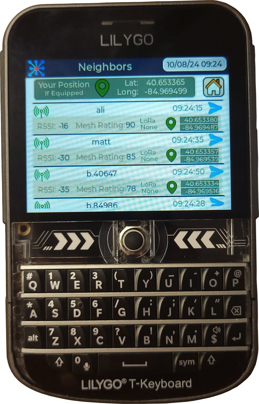 Lilygo T-Deck Plus — ALTWARE DEVELOPMENT LLC