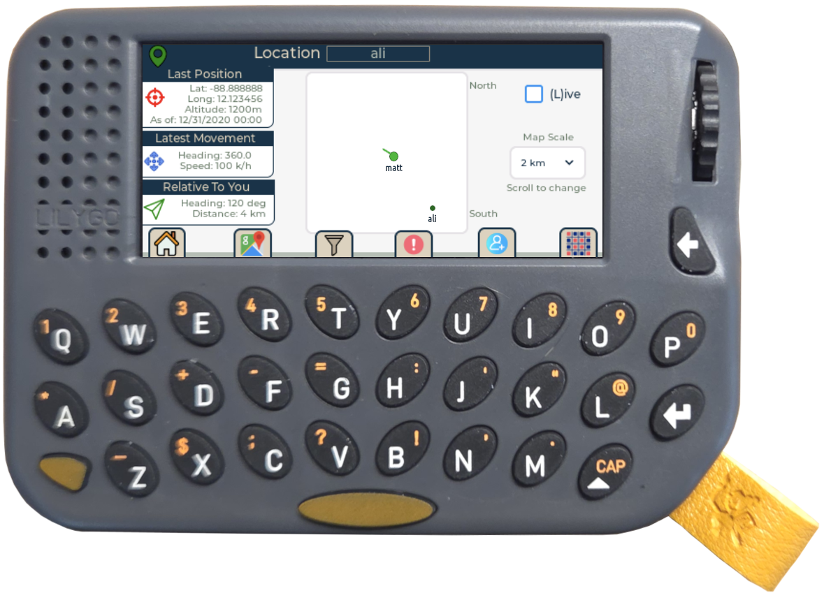 Lilygo LoRa Pager — ALTWARE DEVELOPMENT LLC