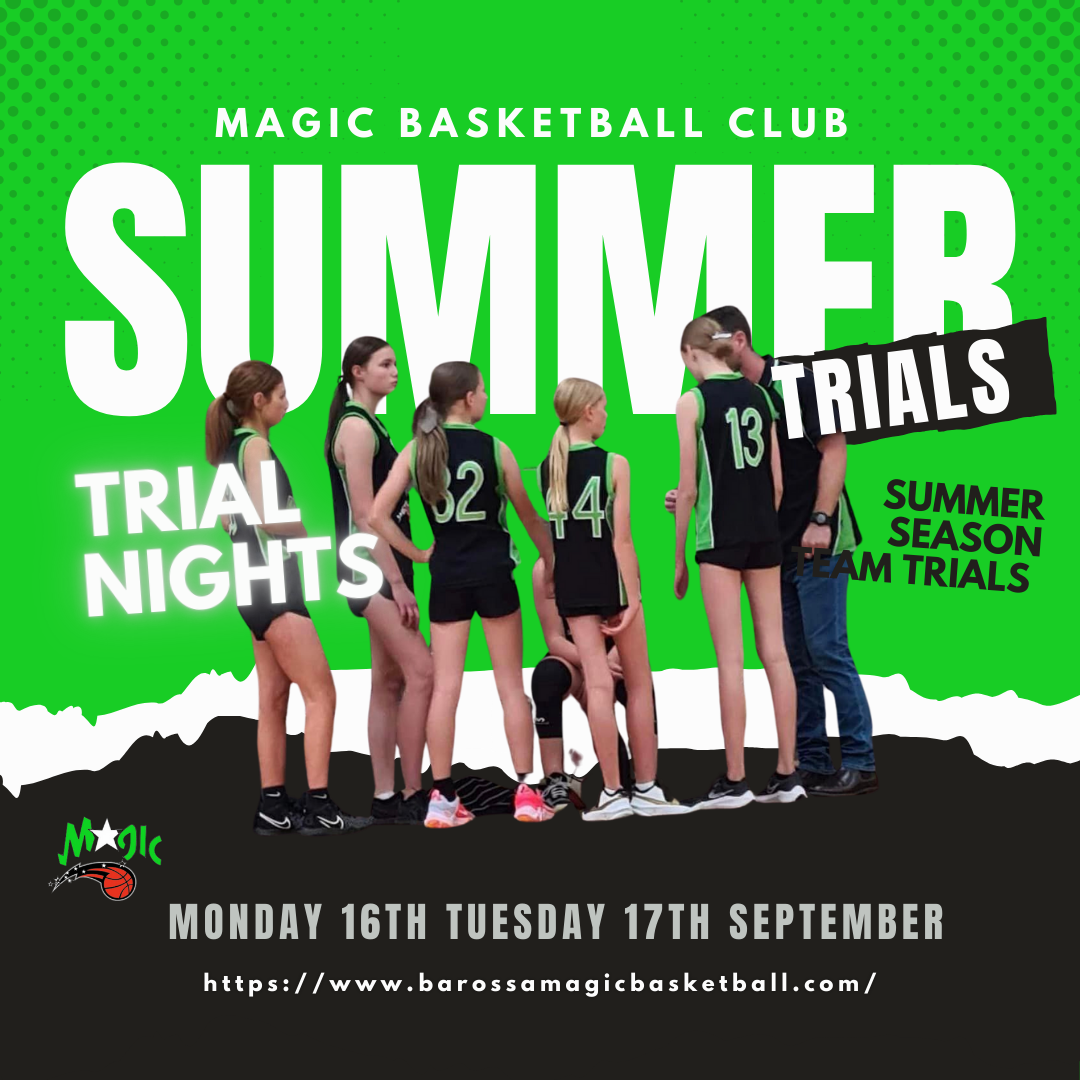Events — Barossa Magic Basketball