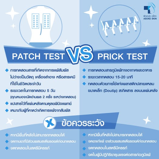 What’s the Difference Between a Patch Test and a Prick Test?Patch test ...