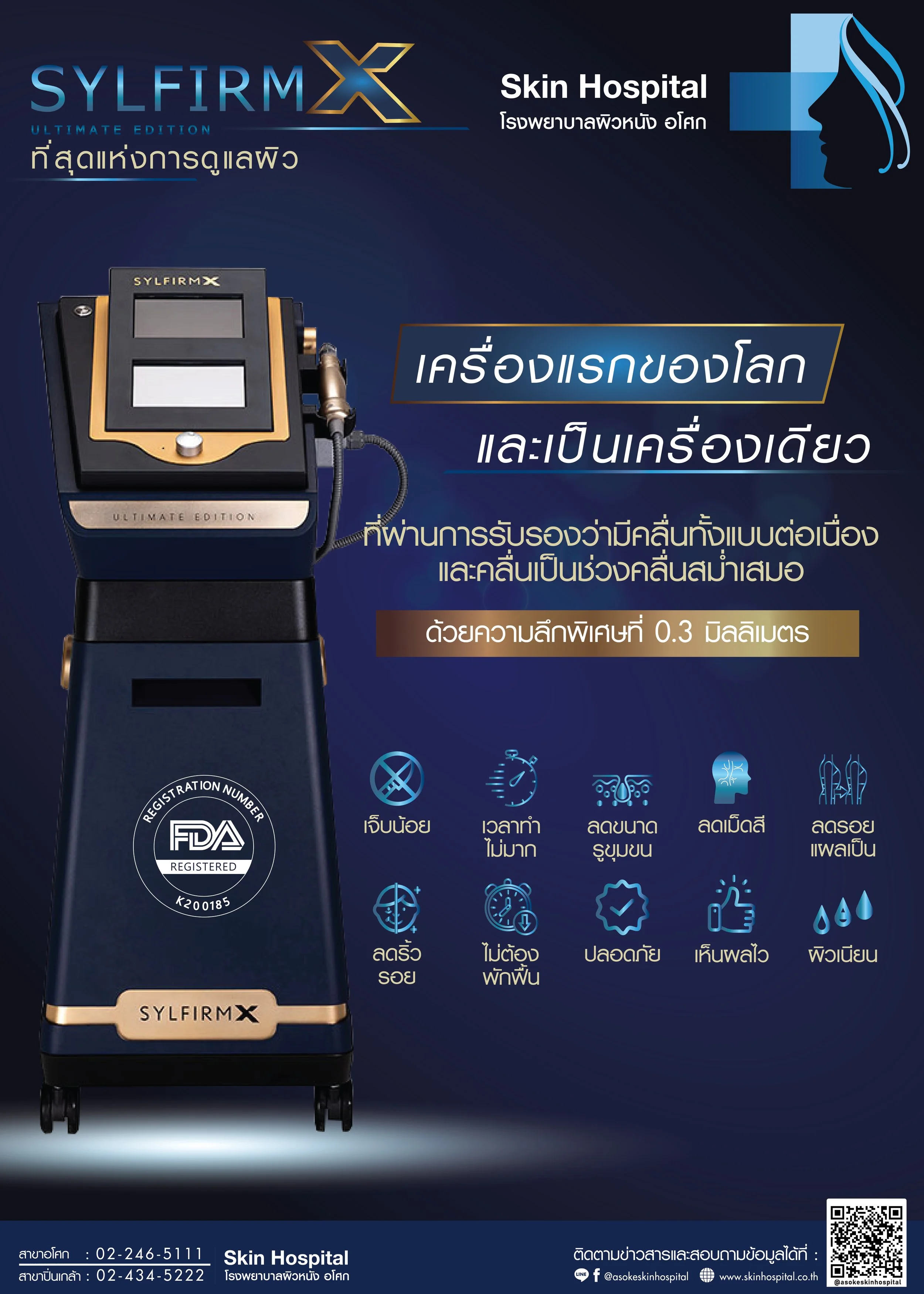 SYLFIRM X — Asoke Skin Hospital โรงพยาบาลผิวหนัง อโศก
