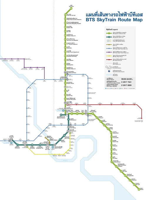 BTS Sukhumvit Line Guide 2025: Map, Stations & Tips — Thailand With Monchai