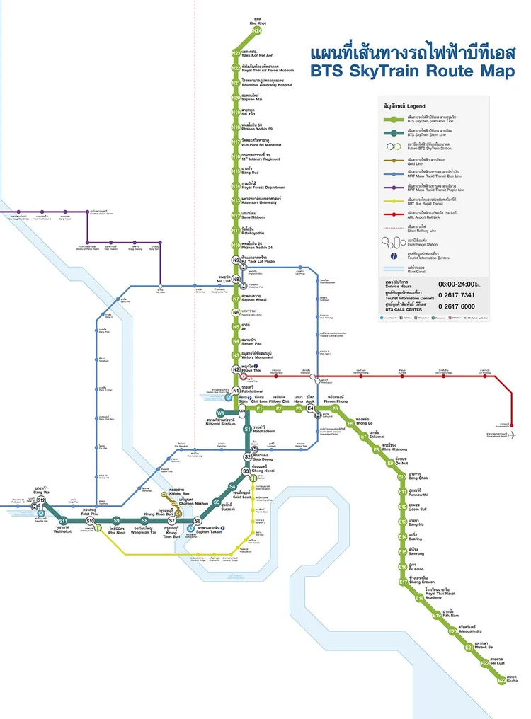 BTS Sukhumvit Line Guide 2025: Map, Stations & Tips — Thailand With Monchai