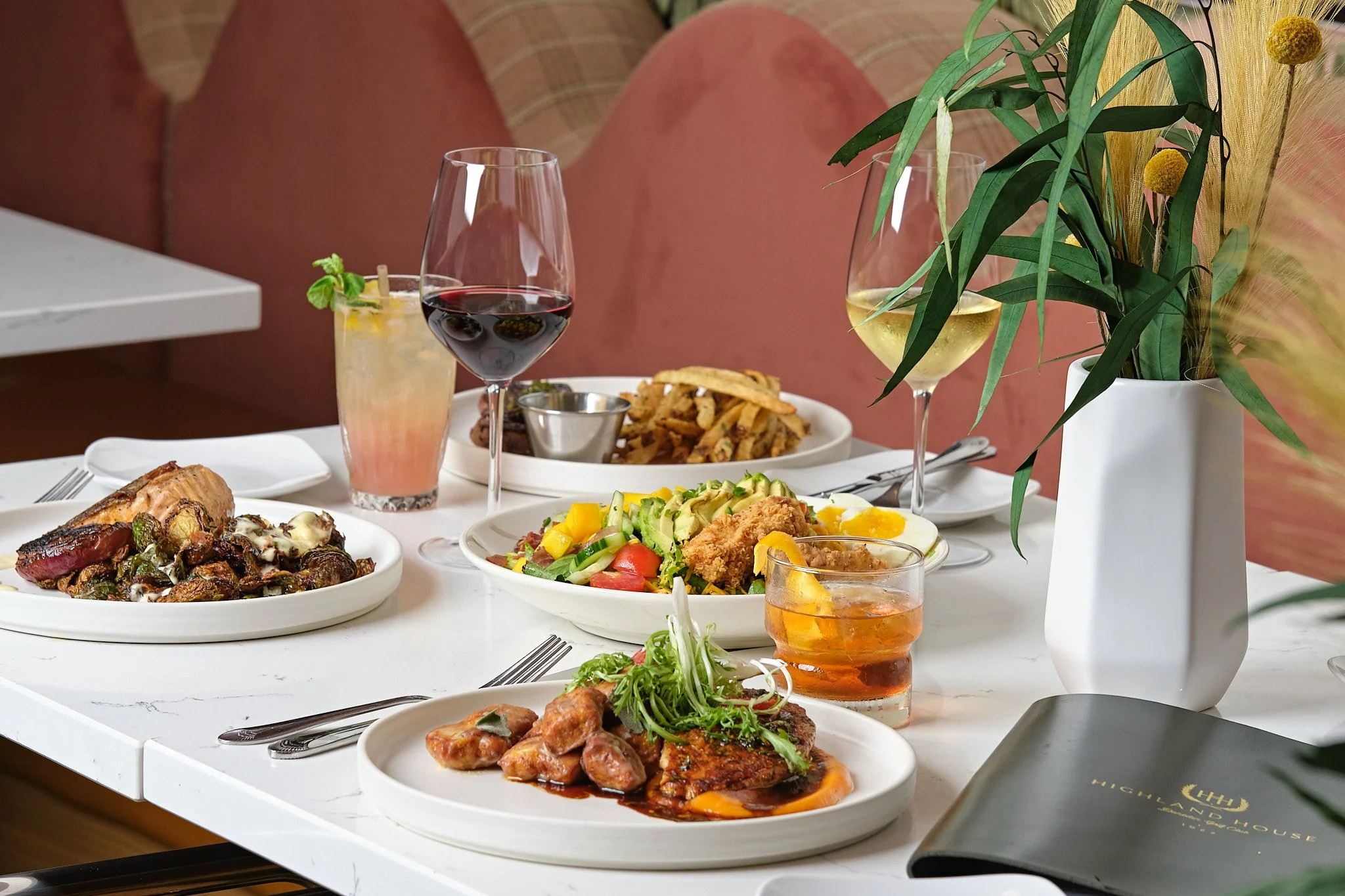 Menu + Specials — Highland House