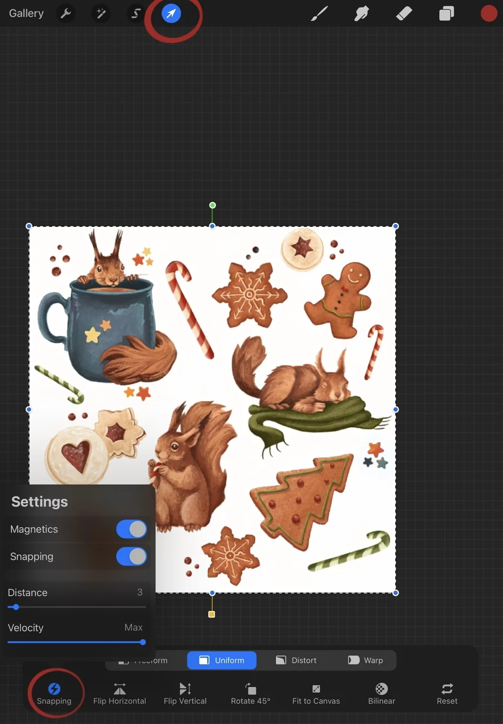 Repeating Surface Pattern Design in Procreate- A step-by-step tutorial ...