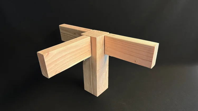 Mass Timber Custom Connection Detail — Connor Kodat