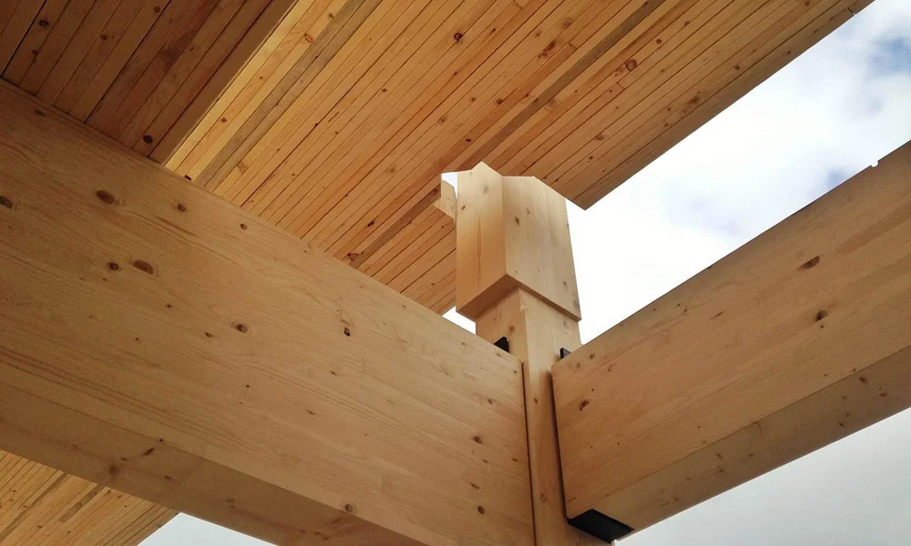 Mass Timber Custom Connection Detail — Connor Kodat