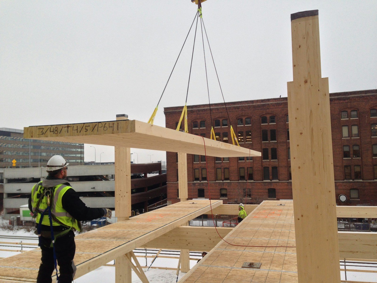 Mass Timber Custom Connection Detail — Connor Kodat