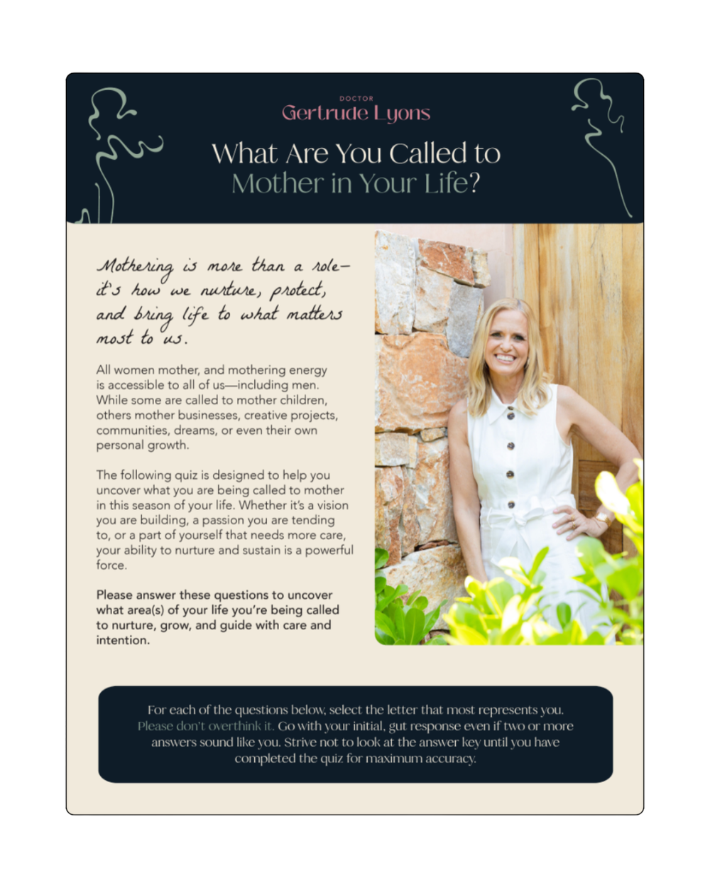 Rewrite the Mother Code: From Sacrifice to Stardust — Dr. Gertrude