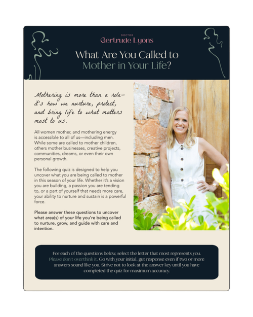 Rewrite the Mother Code: From Sacrifice to Stardust — Dr. Gertrude