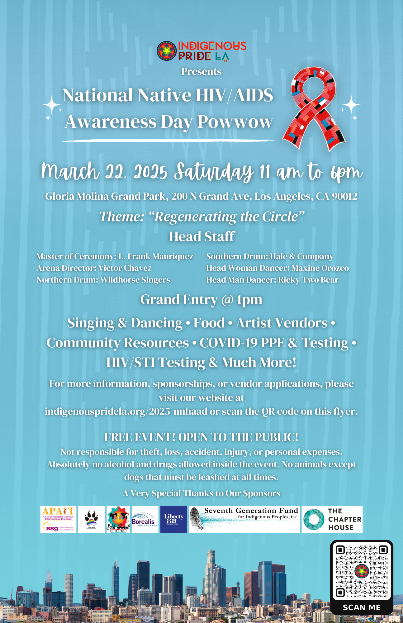 2025 National Native HIV/AIDS Awareness Day Powwow — Indigenous Pride LA