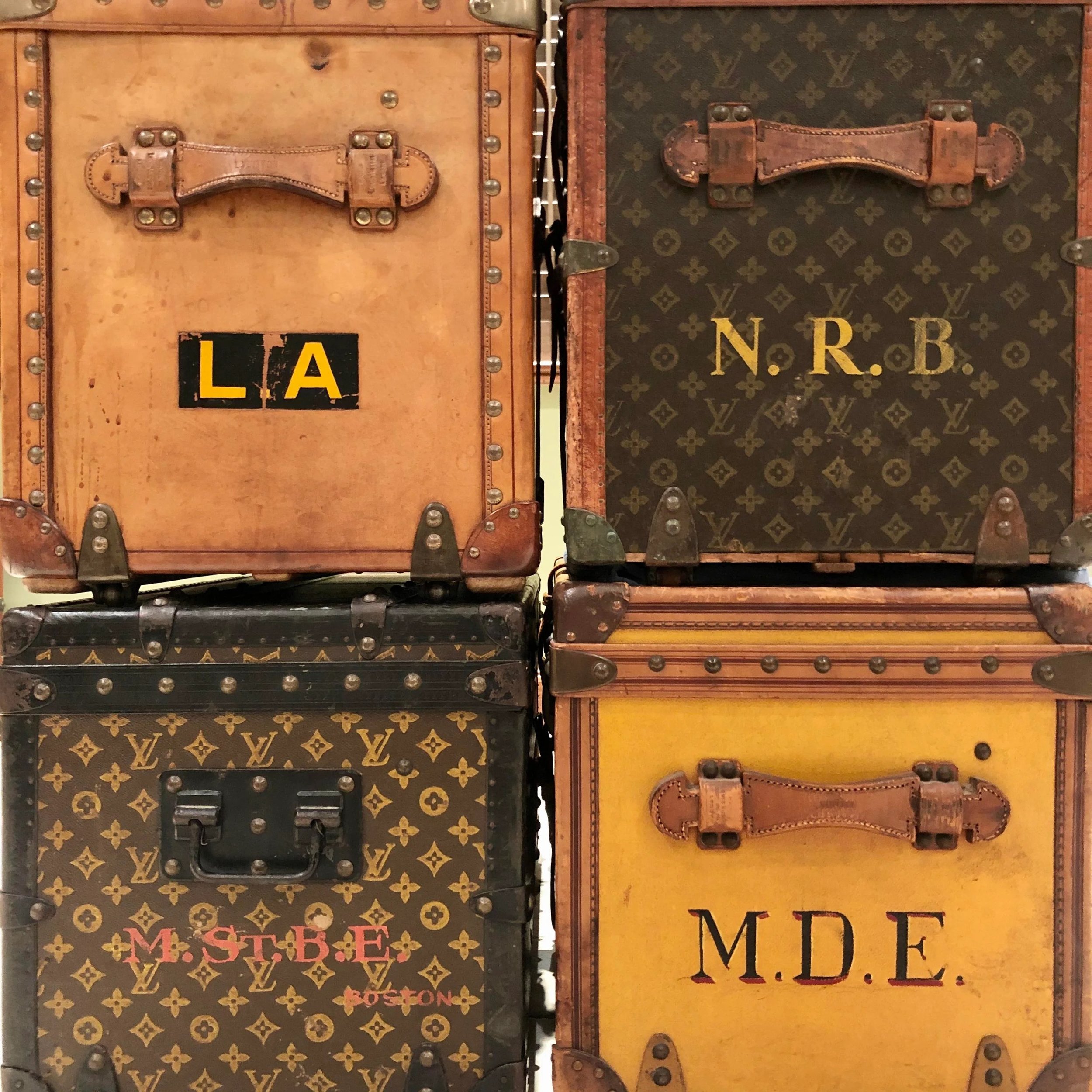 Antique Louis Vuitton Trunks | History, Dating & Buying Guide — Daniels ...