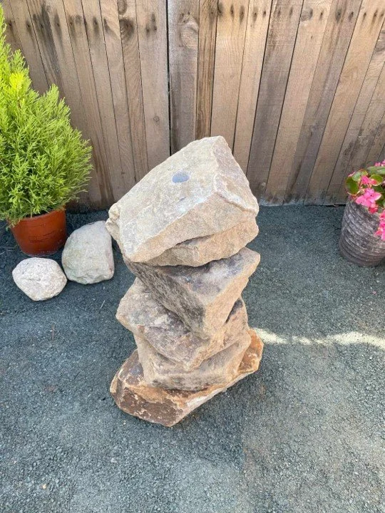 Stacked Stone Water Features | Tiered Water Features