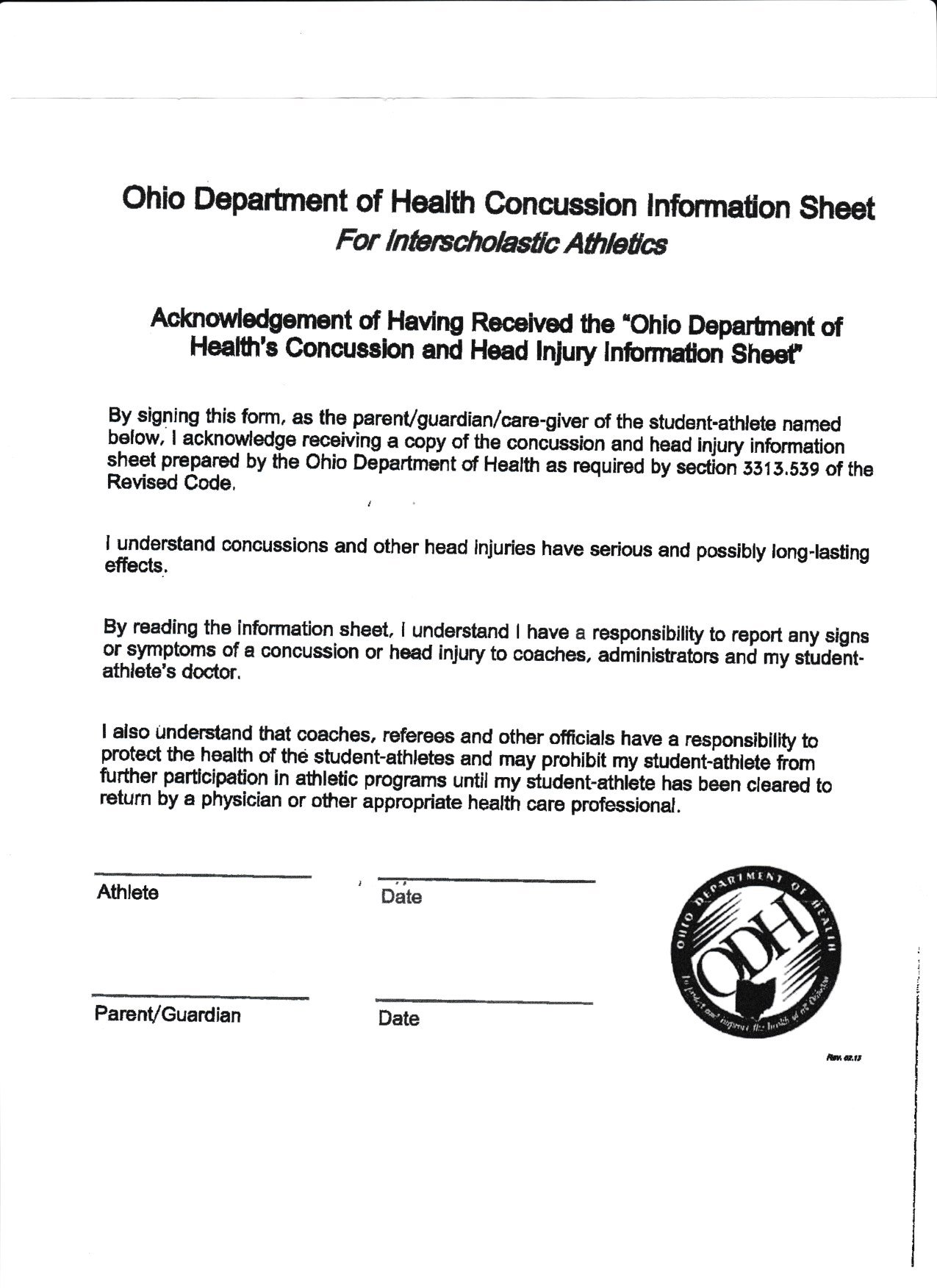 Forms — Nazarene National Softball Tournament