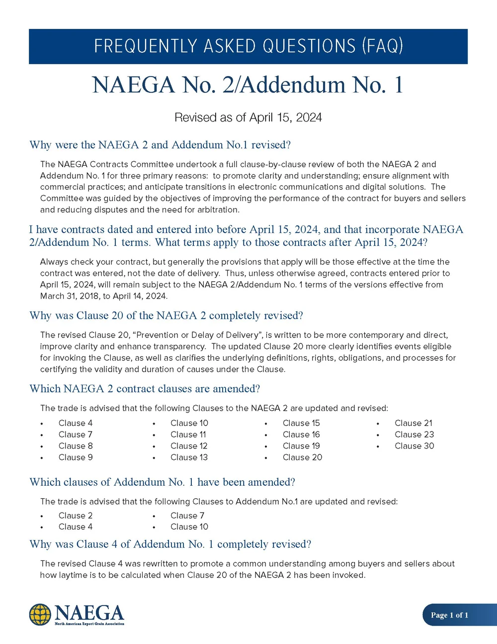 Download Contract & Resources — North American Export Grain Association