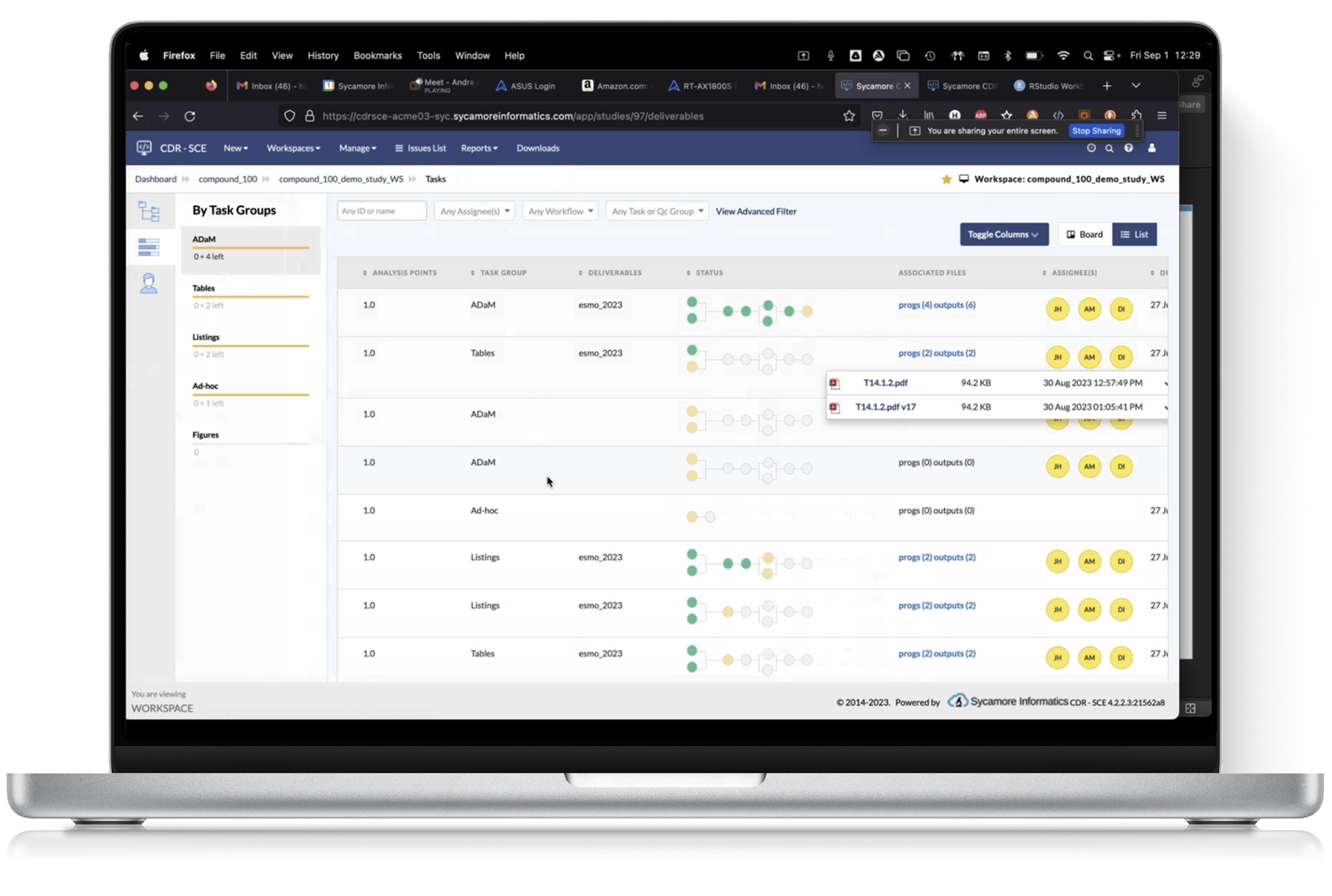 SCE | Streamline Clinical Data Management — Sycamore Informatics