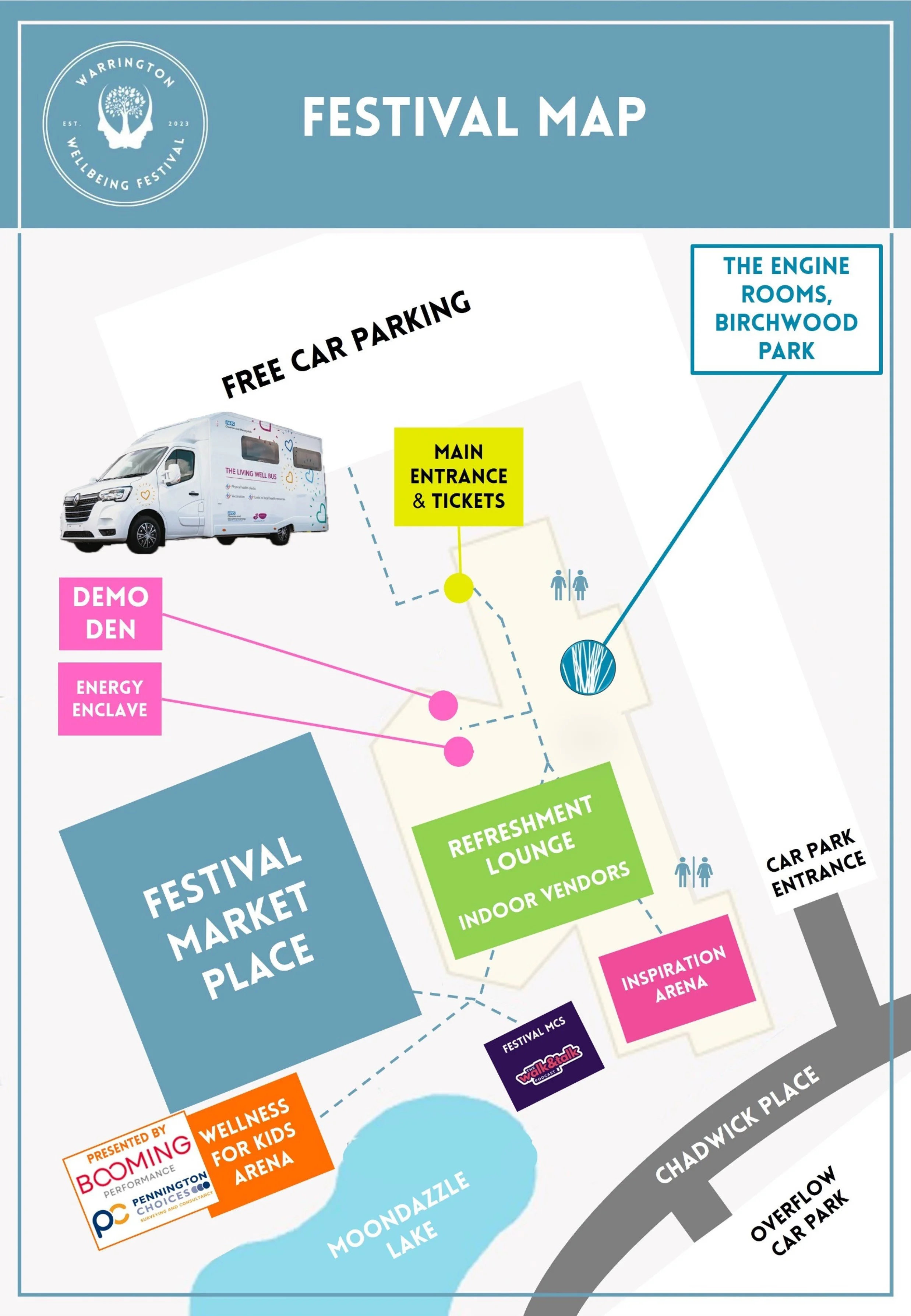 Festival Maps — Warrington Wellbeing Festival