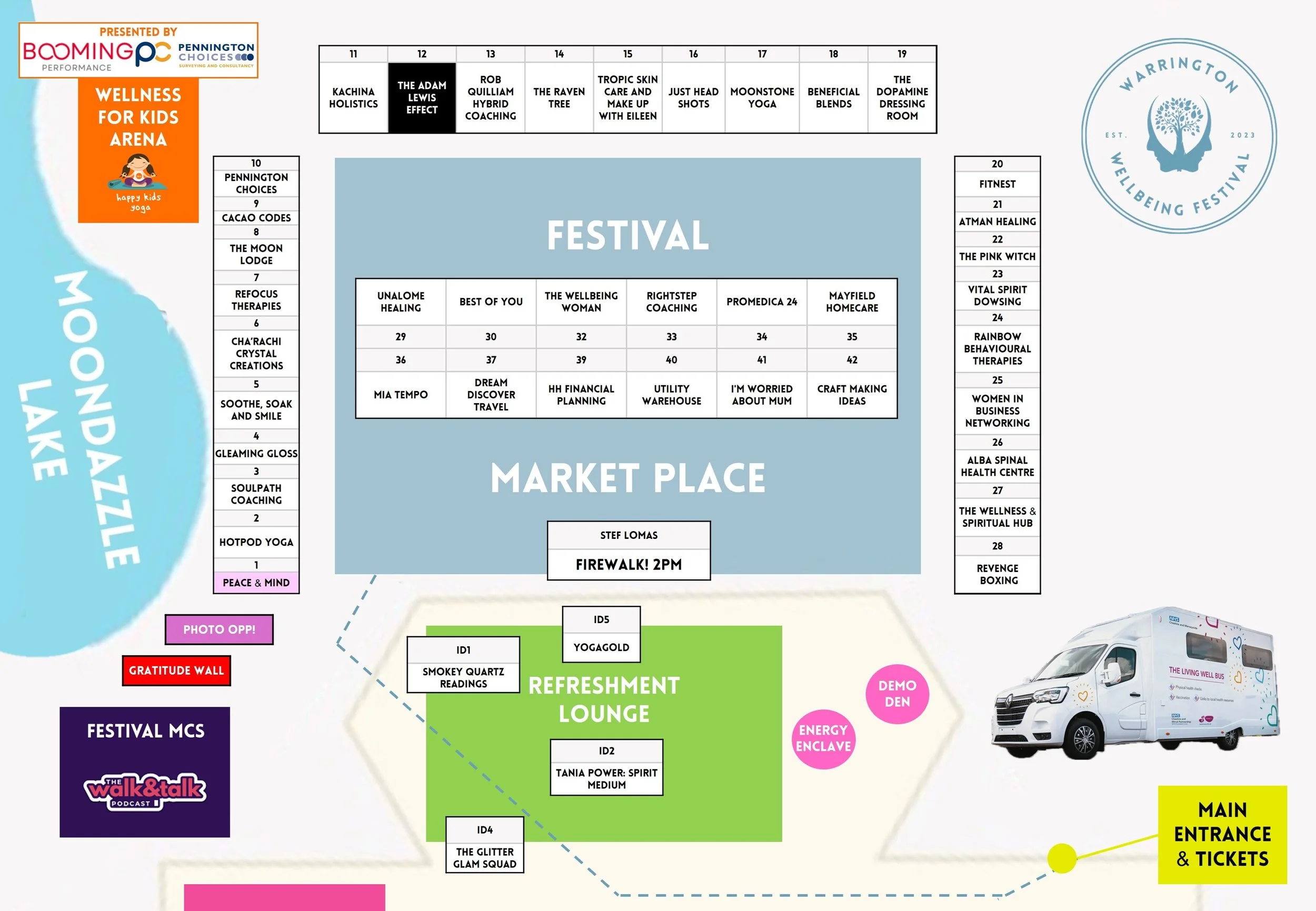 Festival Maps — Warrington Wellbeing Festival