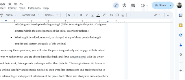 HOW TO USE GOOGLE DOCS: NOTIFICATIONS — Zizia Studio