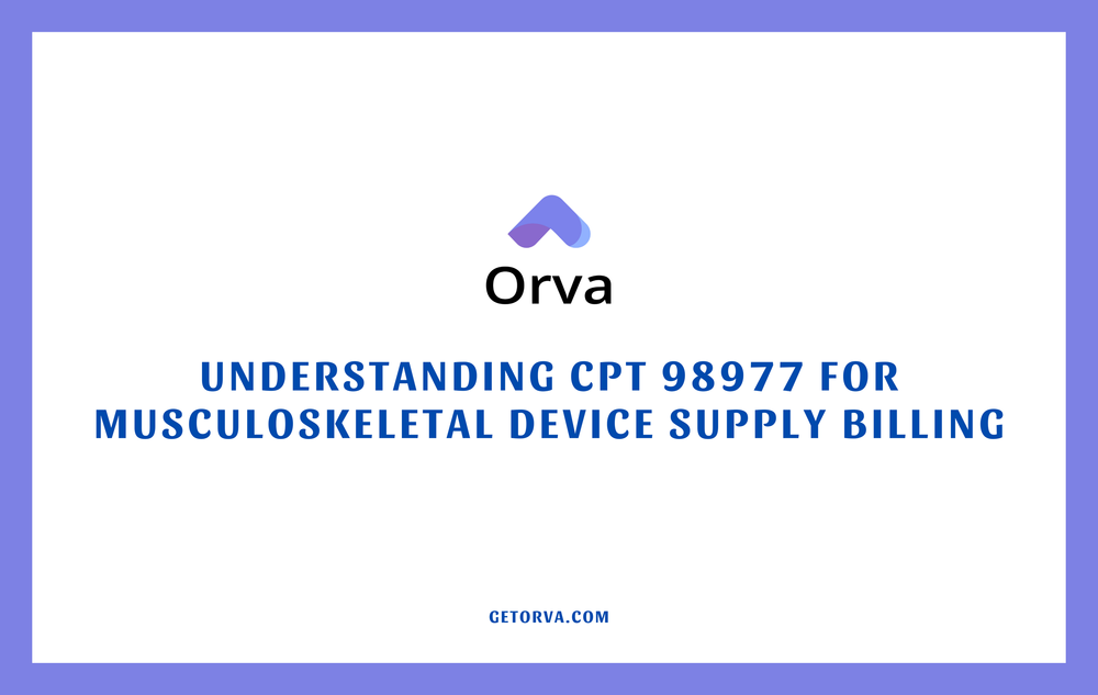 Understanding CPT 98977 for Remote Therapeutic Monitoring Device Supply ...