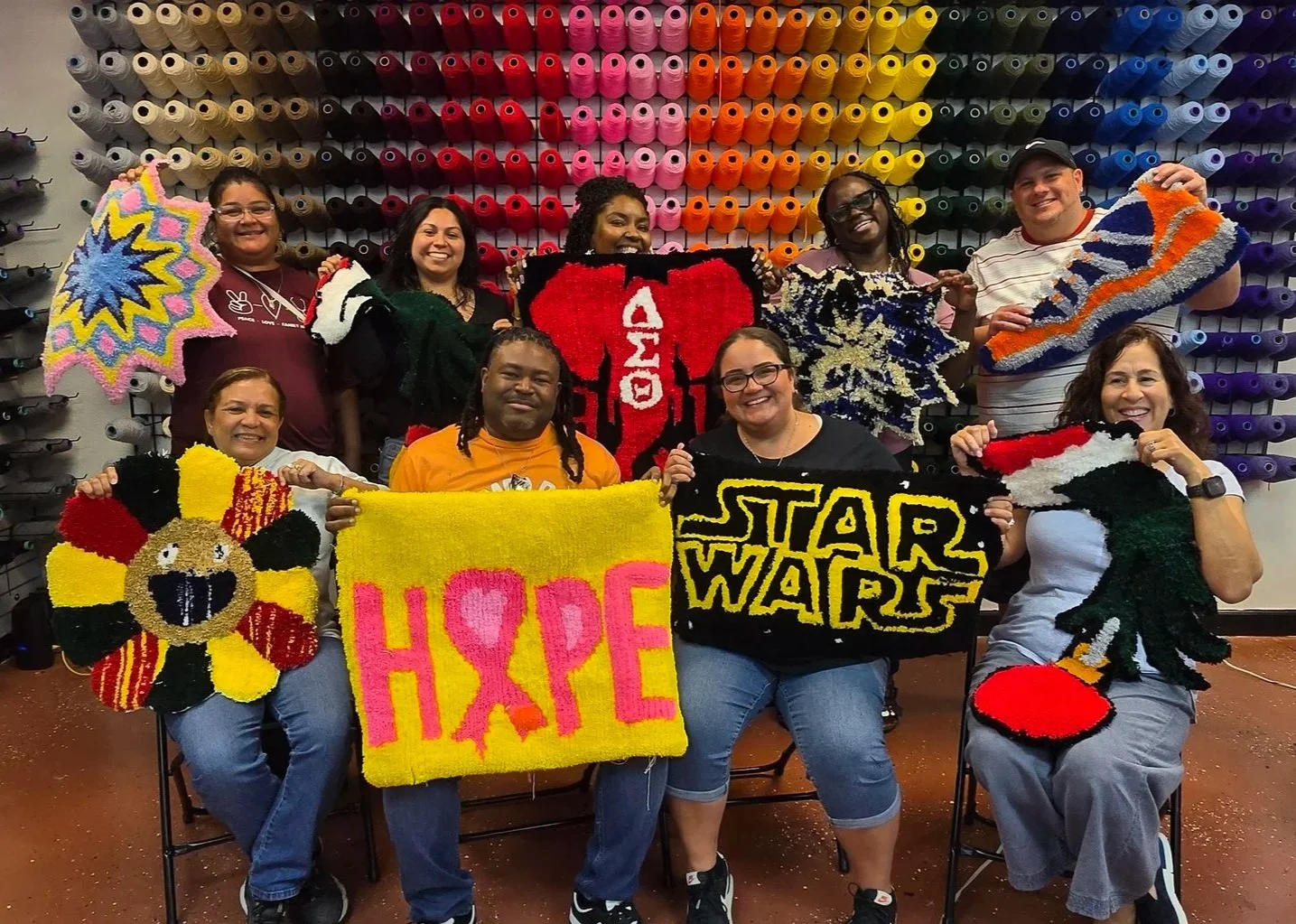 Rug Tufting Class Workshops | Tampa Bay Activities to Do | The Tuft Spot