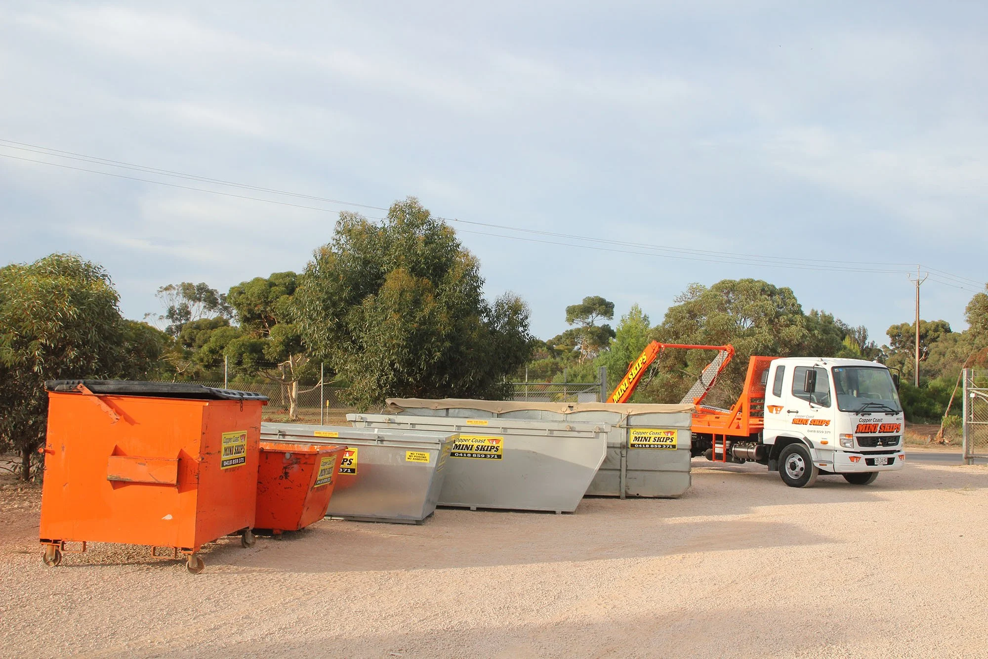 Copper Coast Mini Skips | Contact Us to Book a Mini Skip